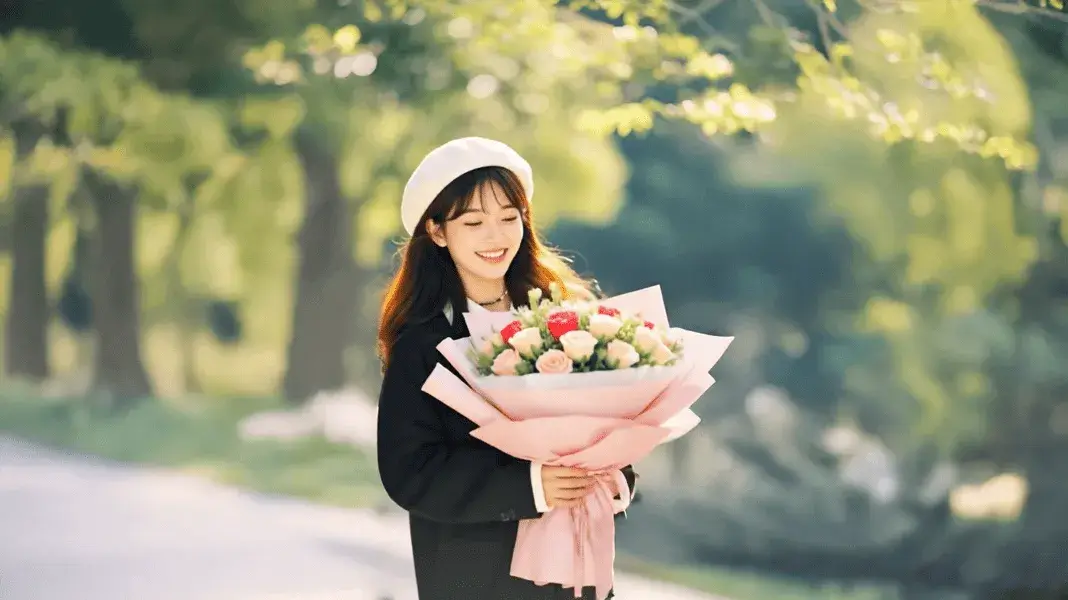 Free AI Flower Receiving, Realistic & Fast Animation, Dreamlux