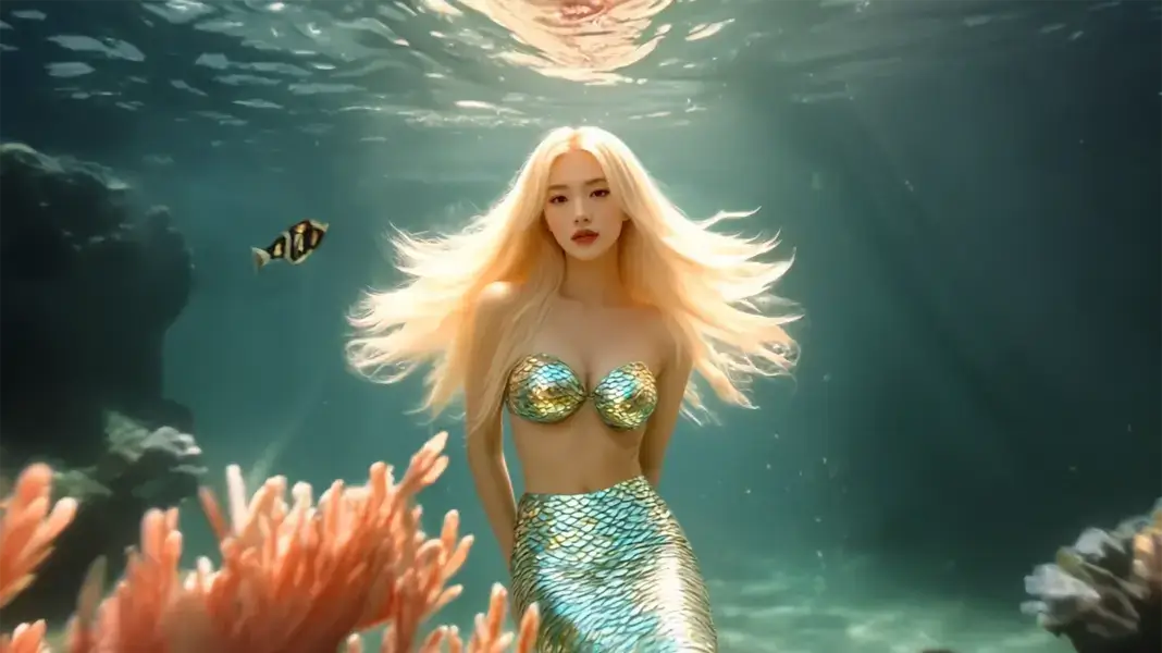 Free AI Mermaid Video Effect, Magical & Fast, Dreamlux Free AI Mermaid Video Effect, Magical & Fast, Dreamlux